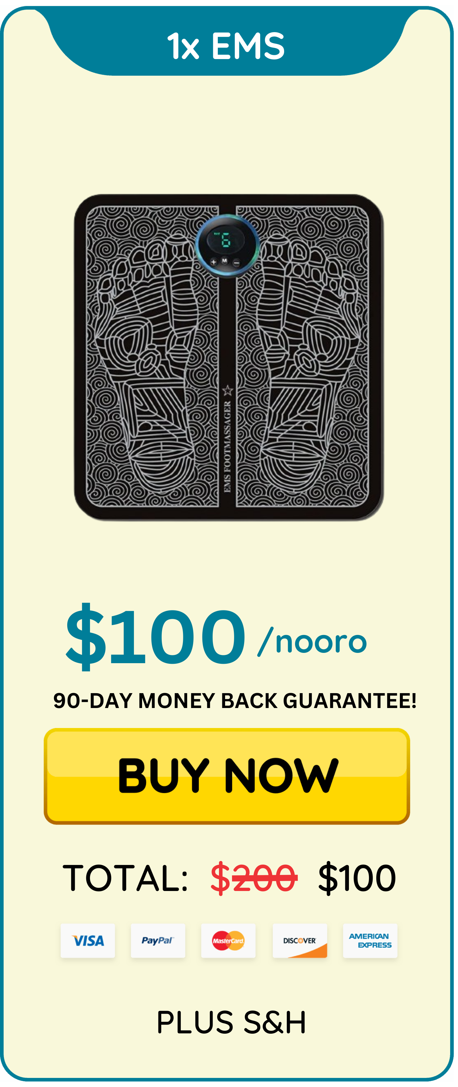 Nooro Foot Massager® | USA OFFICIAL SITE